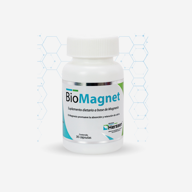 BIO MAGNET X 30 CAPSULAS HERSSEN - Apoteka Natural