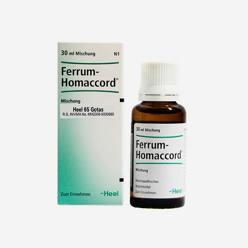 FERRUM HOMACCORD GOTAS X30ML HEEL - Apoteka Natural