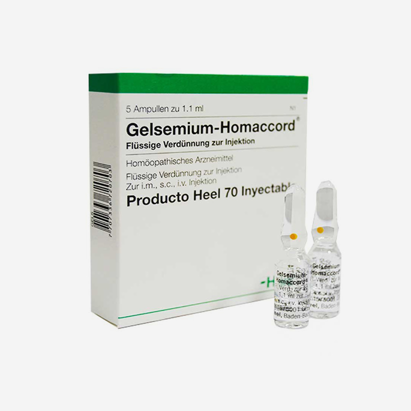 GELSEMIUM HOMACCORD AMPOLLA X1 HEEL - Apoteka Natural