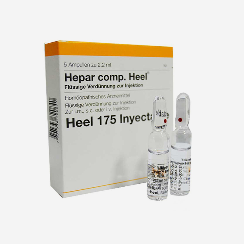 HEPAR COMPOSITUM AMPOLLAS X UNIDAD HEEL - Apoteka Natural